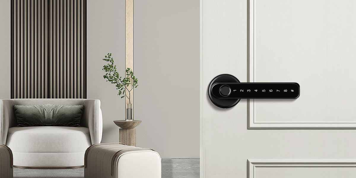 190 Smart Small Lever Lock 5 Unlocking Ways – Pulido Smartlock